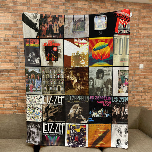 Led Zeppelin Sherpa Blanket – A Legendary Album Cover Tribute for True ...